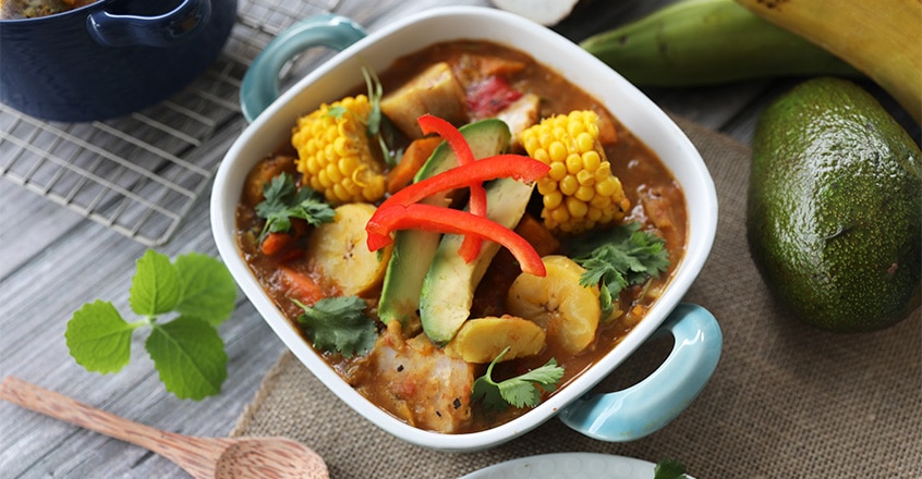 Puerto Rican Root Vegetable Stew: “Sancocho” - Center for Nutrition Studies